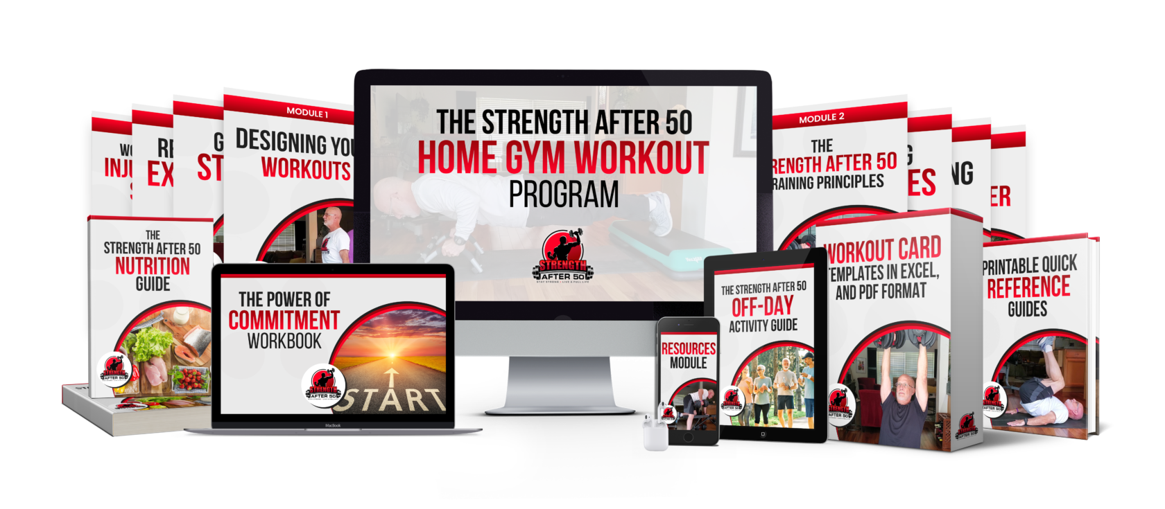 Over 50 Home Gym Workout - Strength Training Workouts For Men And Women ...